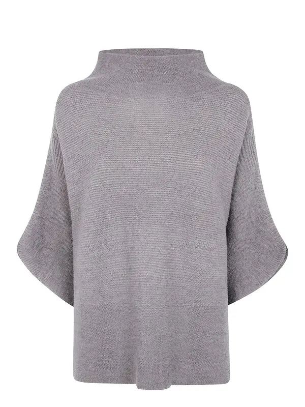KNIT KNIT Wool Turtleneck Sweater - Brown
