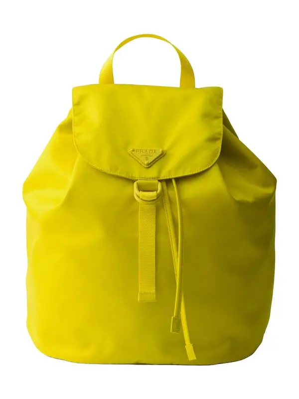 Prada Re-nylon Backpack - Yellow