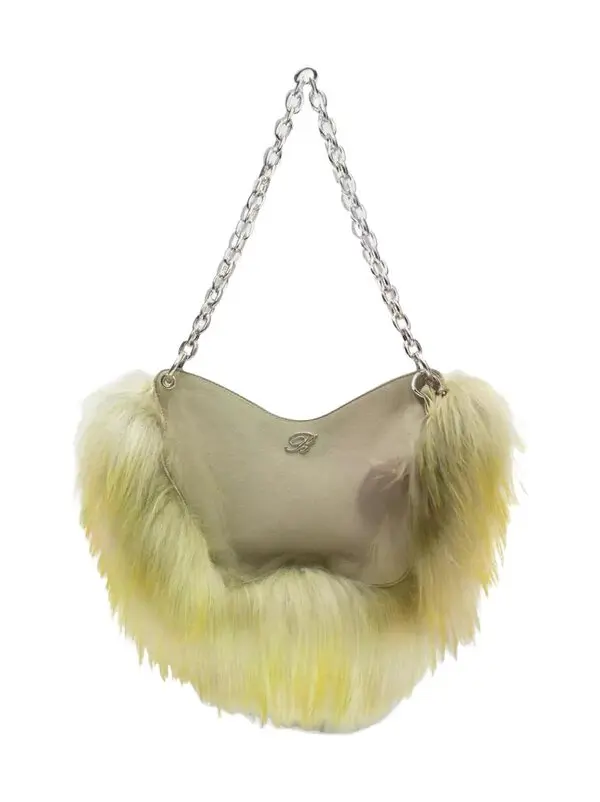 Blumarine Butterfly-shape Shoulder Bag - Green