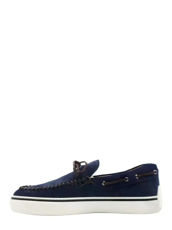 TOD'S Suede Loafers - Blue