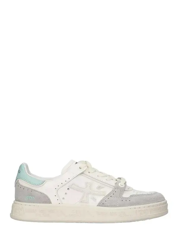 Premiata Quinn Panelled Sneakers - Neutrals