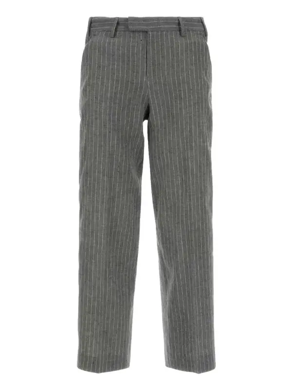 PT TORINO Emma Pinstripe Trousers - Grey