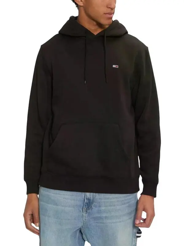 Tommy Hilfiger Brushed Fleece Hoodie - Black