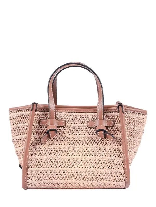 GIANNI CHIARINI Mini Handheld Bag - Beige