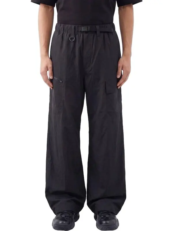Y3 Technical Fabric Cargo Trousers - Black