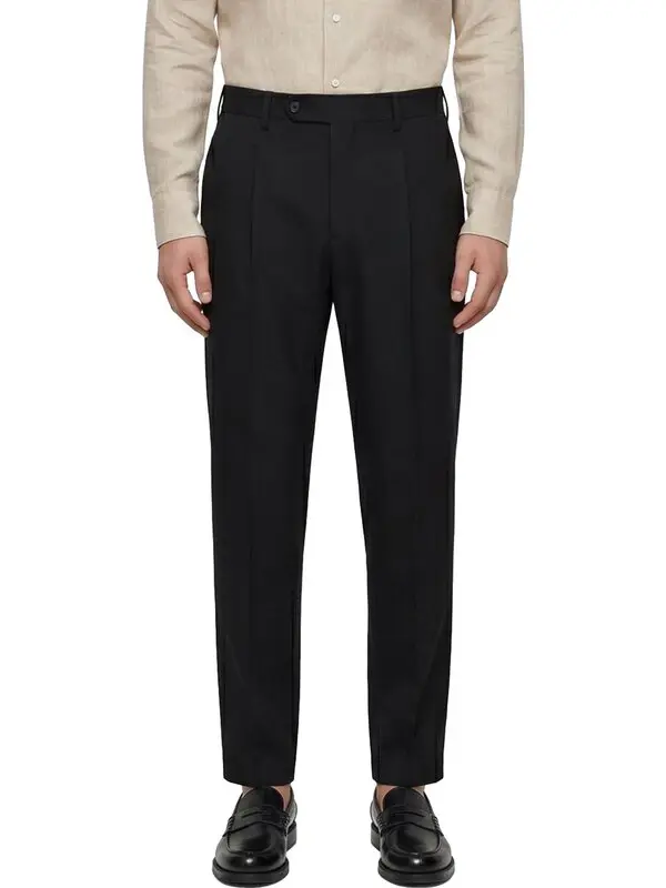 PT TORINO Tailored Trousers - Black
