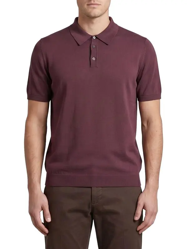 ROBERTO COLLINA Polo Shirt - Red