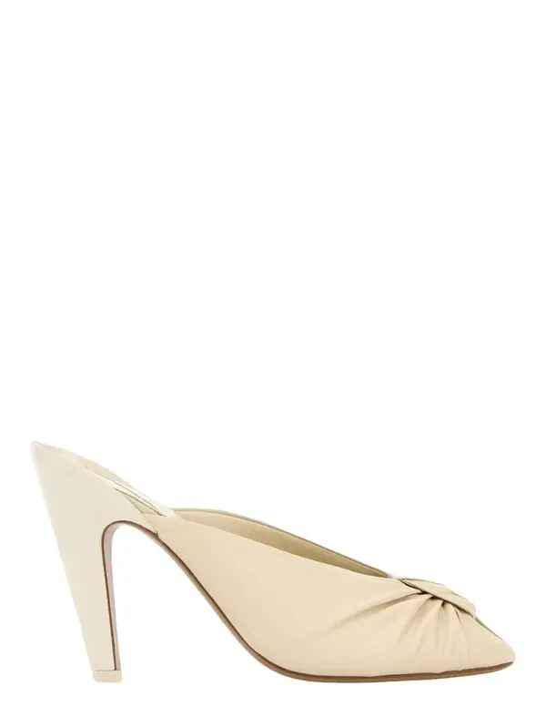 Chloé Heeled Sandal - Ivory