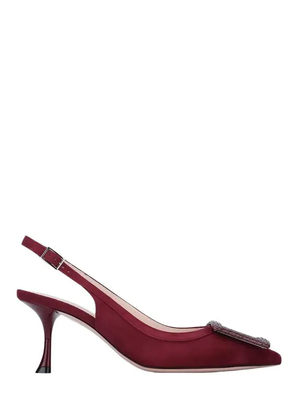 ROGER VIVIER Slingback Pumps - Red