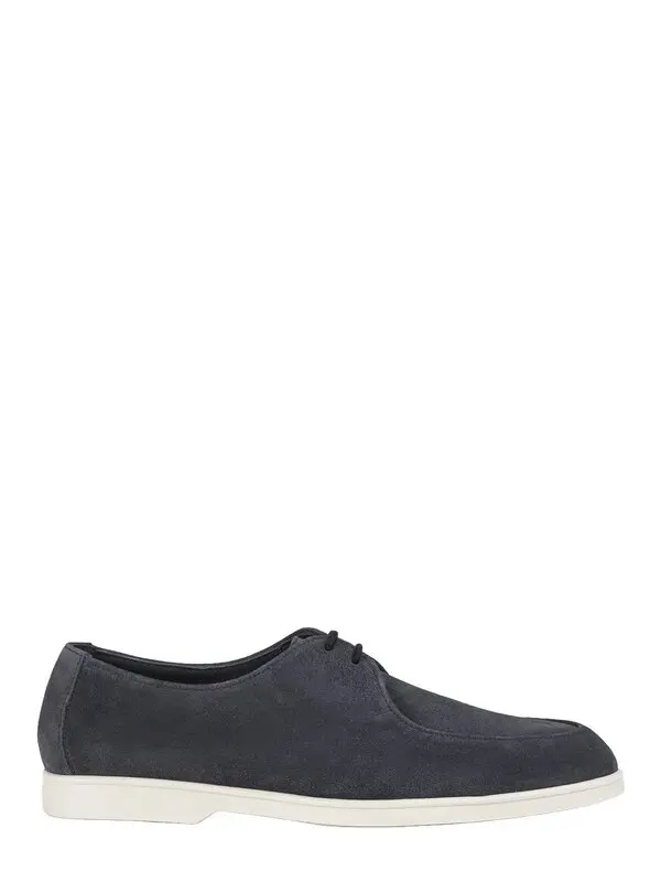 DOUCAL'S Suede Derby Shoes - Blue