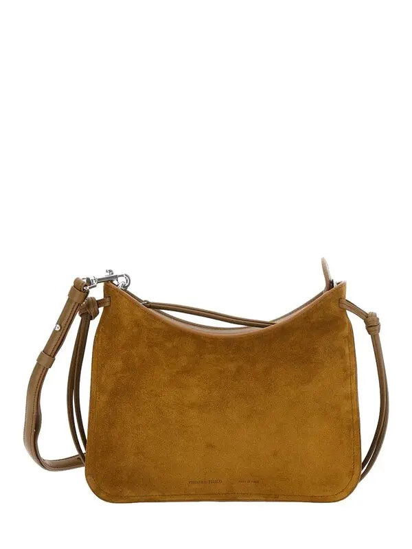 Phoebe Philo Suede Shoulder Bag - Brown