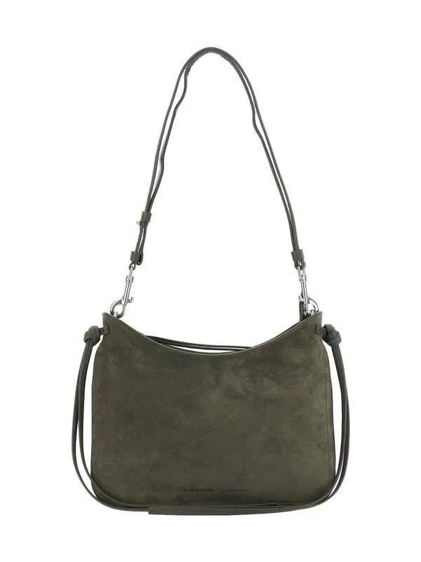 Phoebe Philo Suede Shoulder Bag - Grey