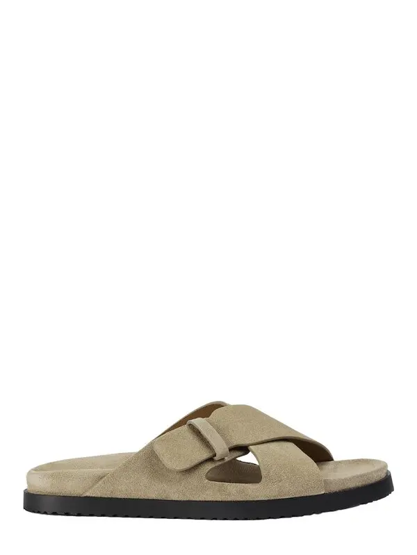 DOUCAL'S Suede Sandals - Sand