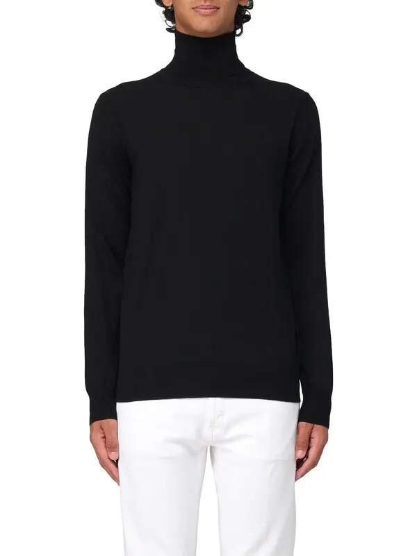 PAOLO PECORA High Neck Sweater - Black