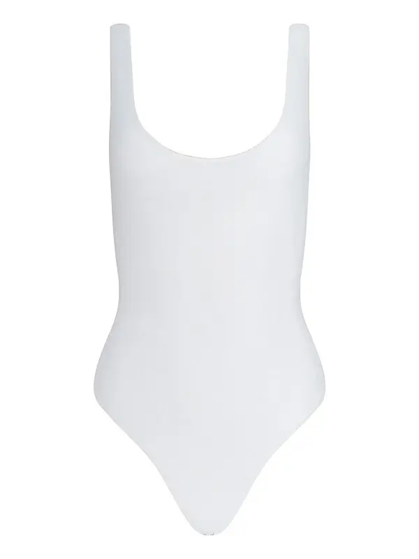 L'Agence Kalea Mesh Bodysuit - White