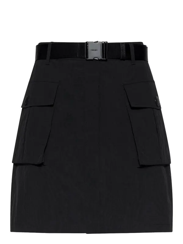 L'Agence Norene Mini Skirt - Black