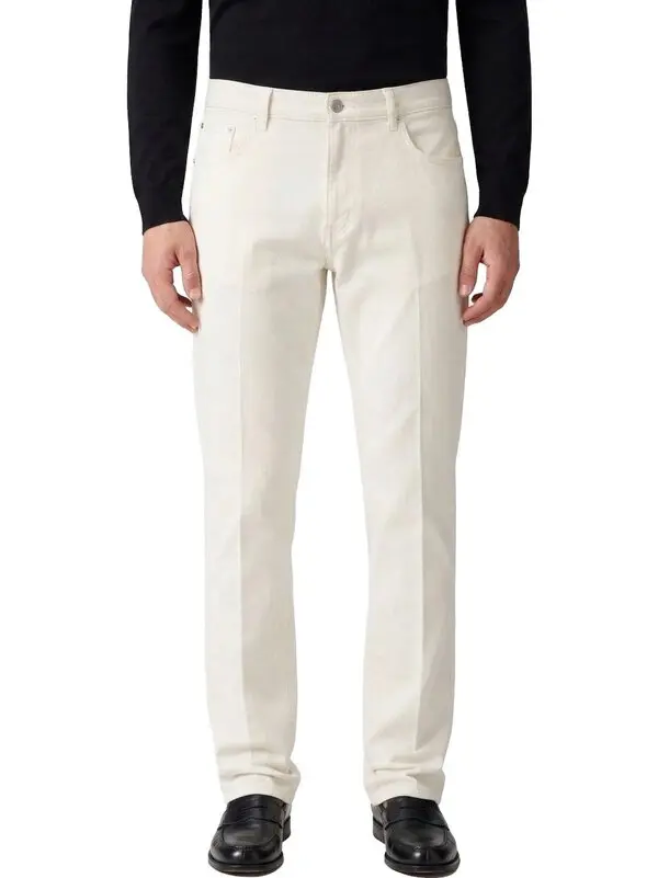 PT TORINO Straight Leg Jeans - White