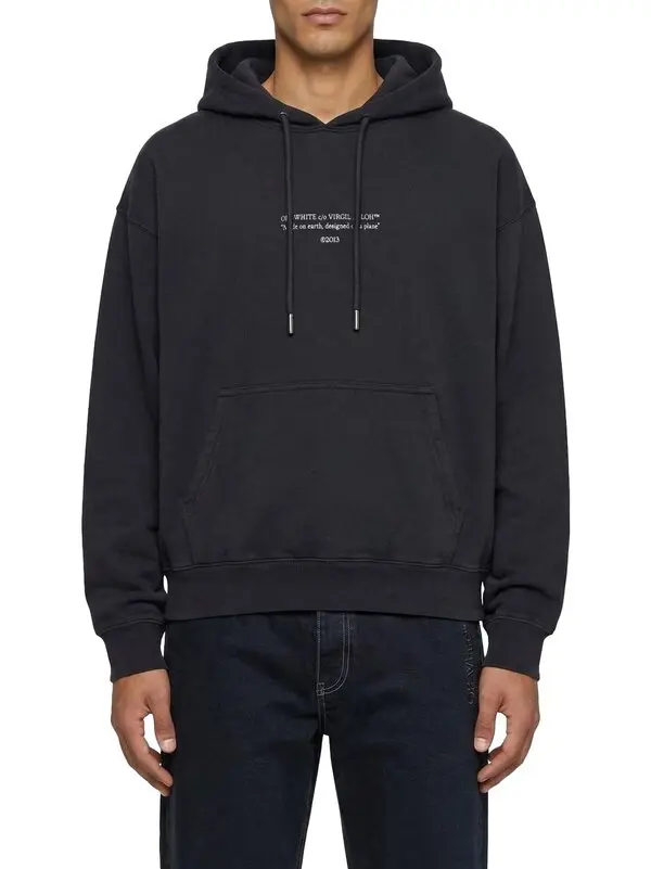 Off-White Crewneck Sweatshirt - Black
