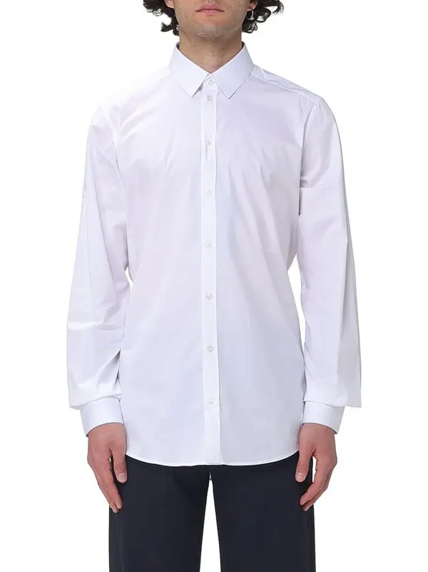 Dolce & Gabbana Classic Stretch Cotton Shirt - White