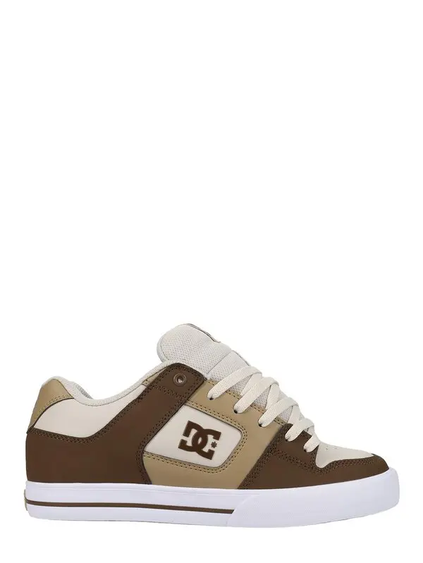 DC SHOES Pure Shoes - Cream/brown/tan