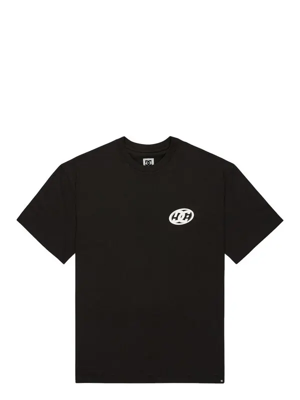 DC SHOES Fast Bubble Heritage Short Sleeve Shirt - Black