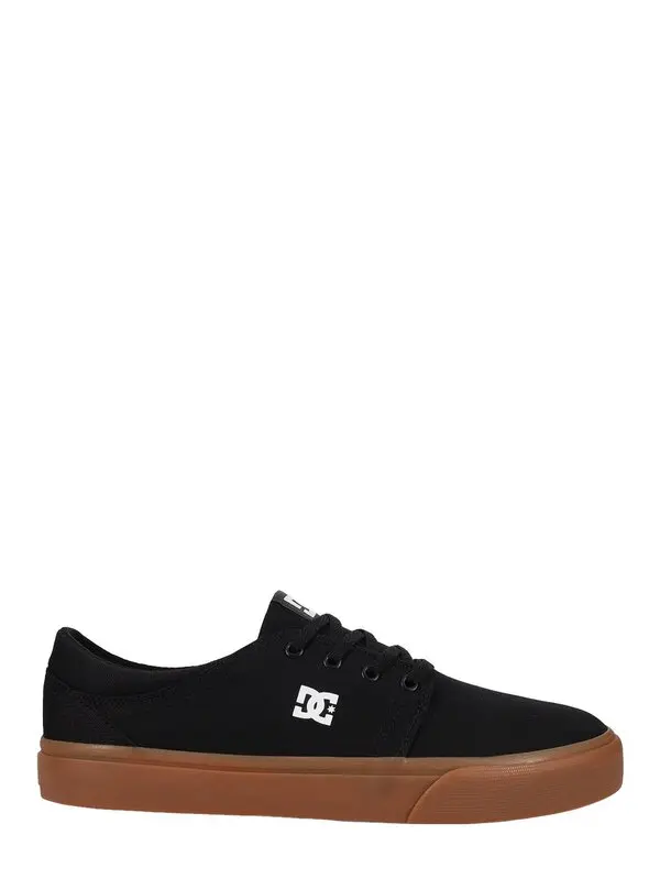 DC SHOES Trase Canvas Shoes - Black/gum (bgm)