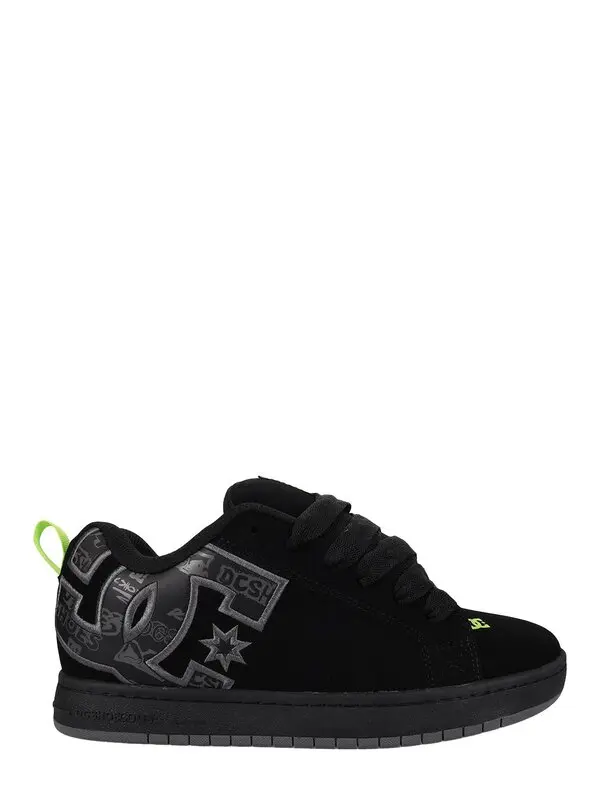 DC SHOES Court Graffik Sneakers - Black/grey/green