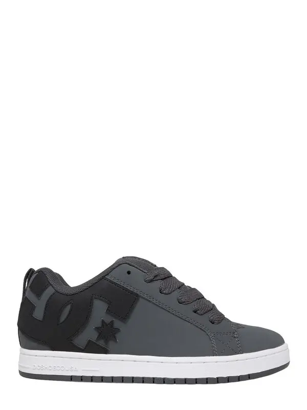 DC SHOES Court Graffik Shoes - Dk Grey/black/white (gbw)