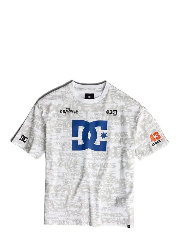 DC SHOES Block43 Hss T-shirt - Bright White