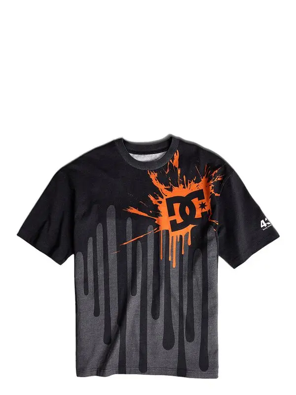 DC SHOES Big Drip Hss T-shirt - Anthracite
