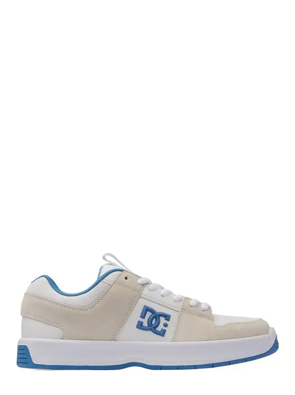 DC SHOES Lynx Zero Shoes - White/white/blue (xwwb)