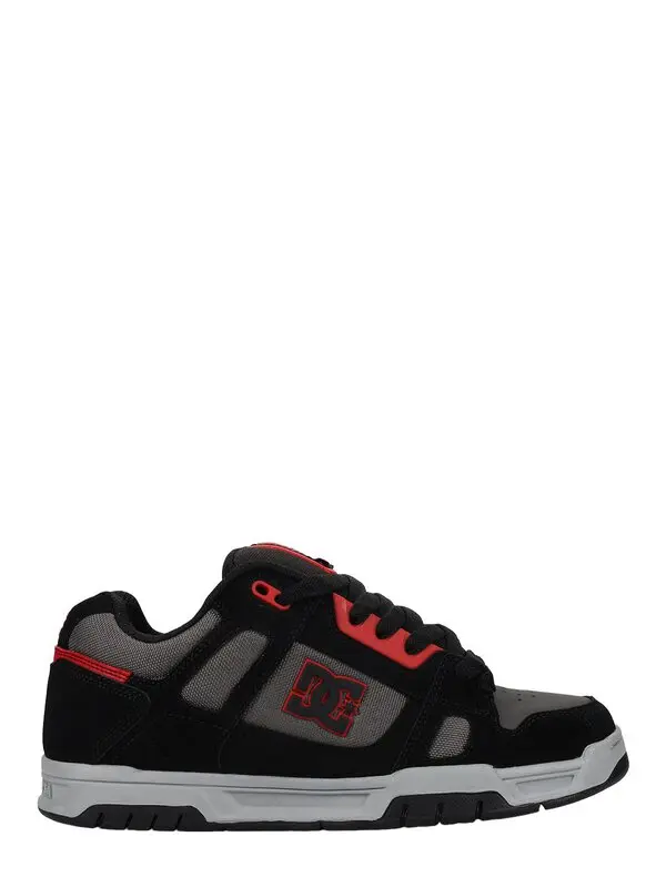 DC SHOES Stag Shoes - Black/grey/red