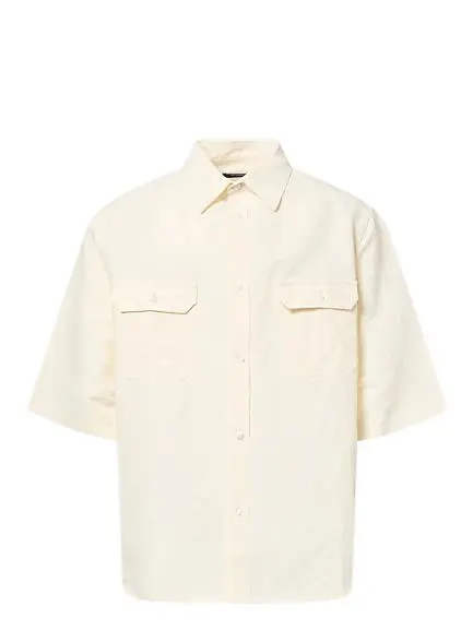 WILLY CHAVARRIA Corcoran Short-sleeve Woven Shirt - Masa