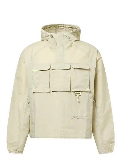 Reese Cooper Packable Ripstop Woven Anorak - Sulphur