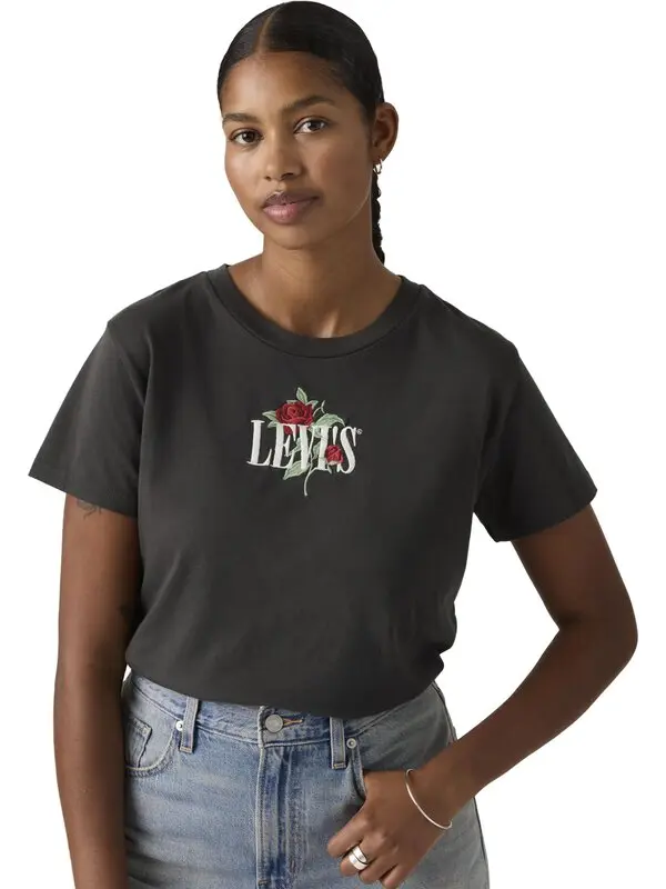 LEVI'S Graphic Boxy T-shirt - Dark Phantom