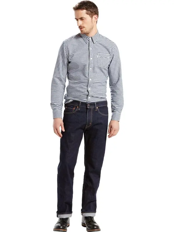 LEVI'S 505 Regular Fit Jeans - Rinse Str