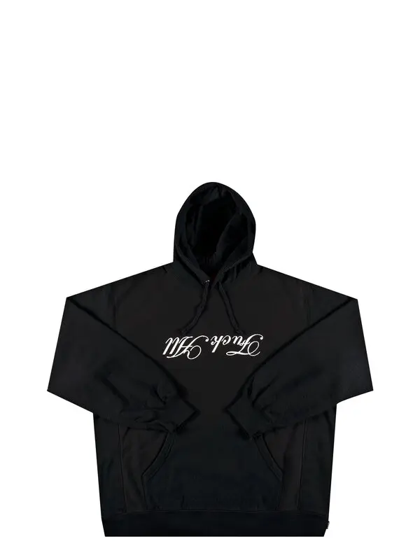 Supreme X Jamie Reid Fuck All Hooded Sweatshirt - Black