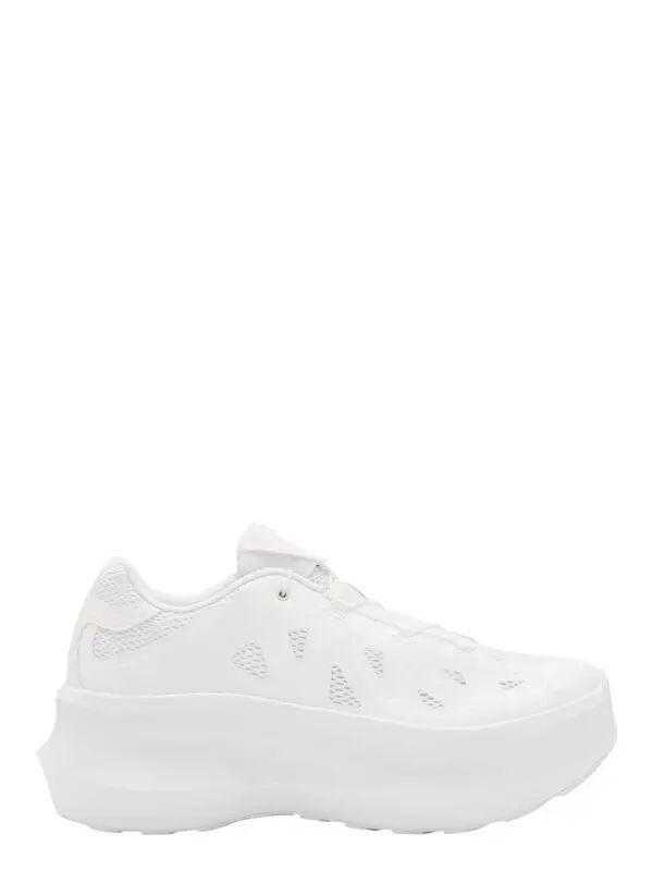 SALOMON Comme Des Garcons X Whisper Void Platform Sneakers - White
