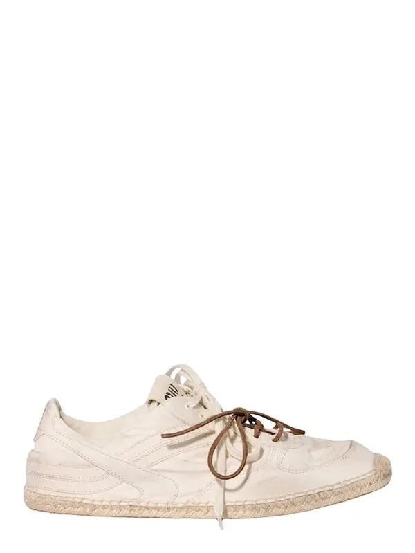 Miu Miu Gymnasium Canvas - Cream