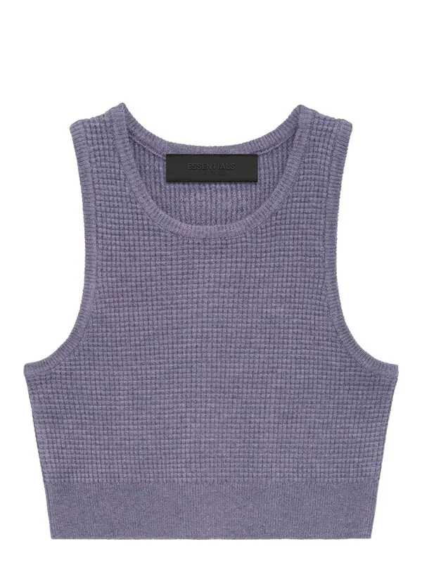 Fear Of God Waffle Sport Tank - Purple