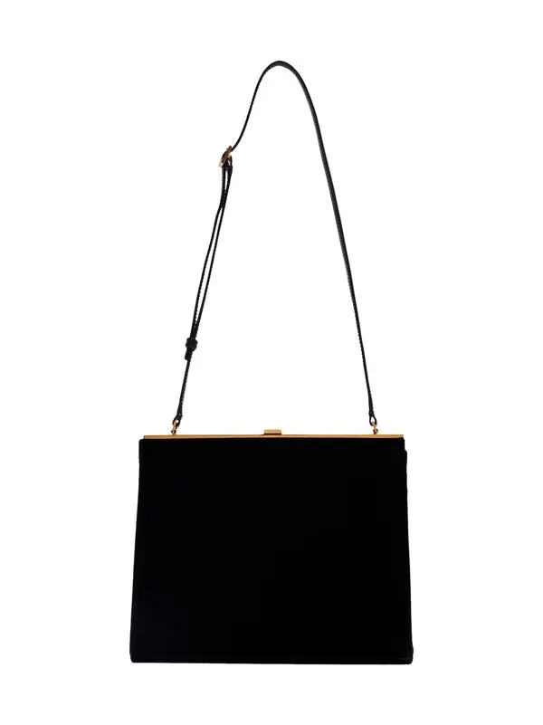 Saint Laurent Small Le Anne-marie Shoulder Bag - Black