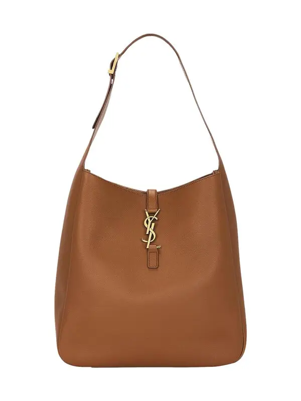 Saint Laurent Large Le 5 Á 7 Shoulder Bag - Brown