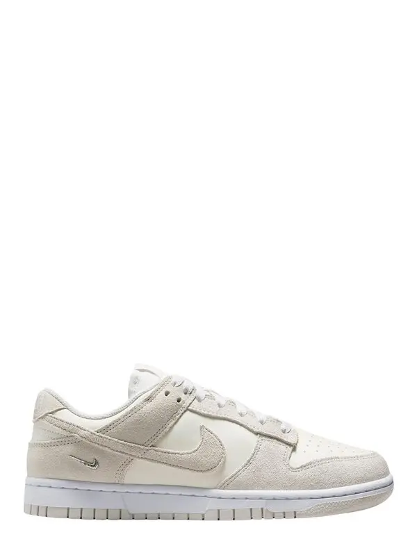 Nike Dunk Low Se "sail White Metallic Silver - Grey