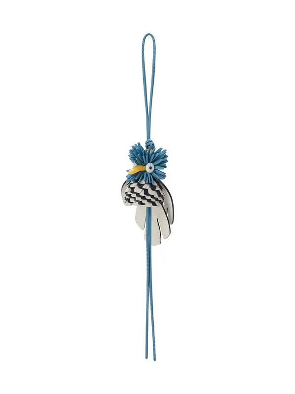 Loewe X Paula's Ibiza Hoopoe Bird Charm - Blue