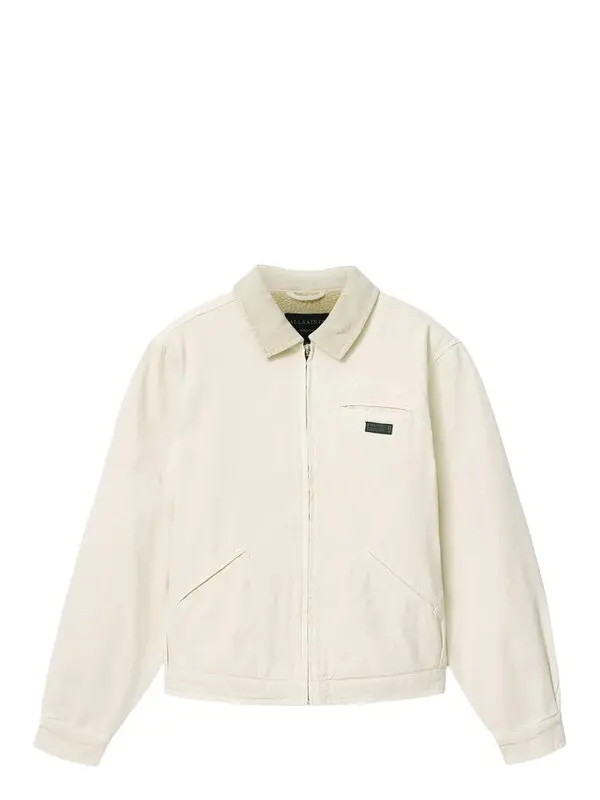 ALLSAINTS Organic Cotton Korey Jacket - White
