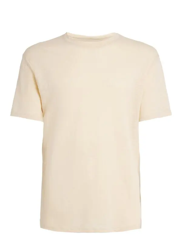 Sandro Linen T-shirt - Beige