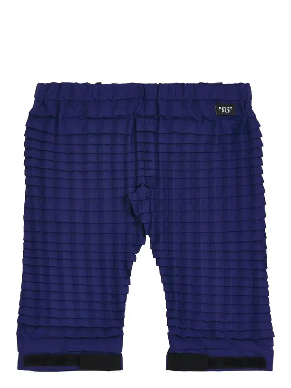 PETIT PLI Pleated Versa-tile Trousers - Blue