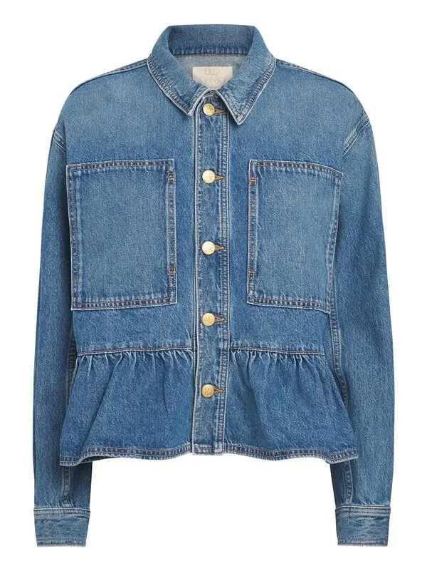 Ulla Johnson Arquette Denim Jacket - Blue
