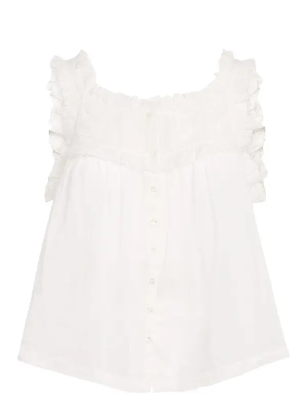 DÔEN Organic Cotton Fidella Top - White