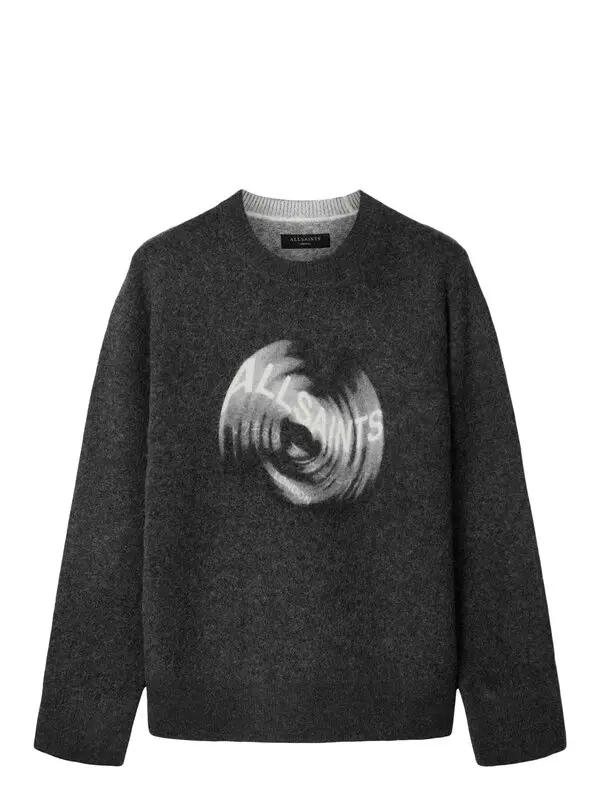 ALLSAINTS Alpaca Wool-blend Spinnin Sweater - Black